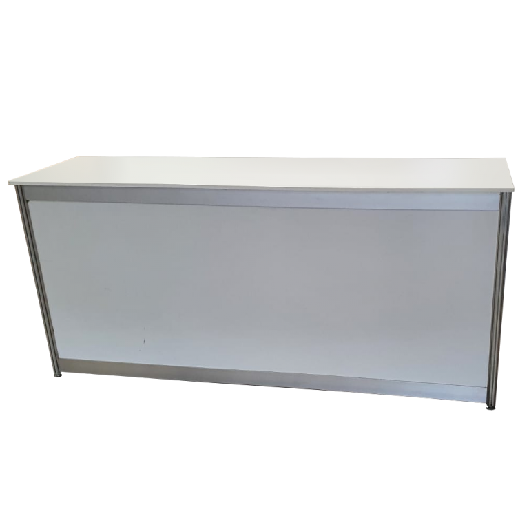 2m Lockable Brochure Counter | Exhibition & Display Services