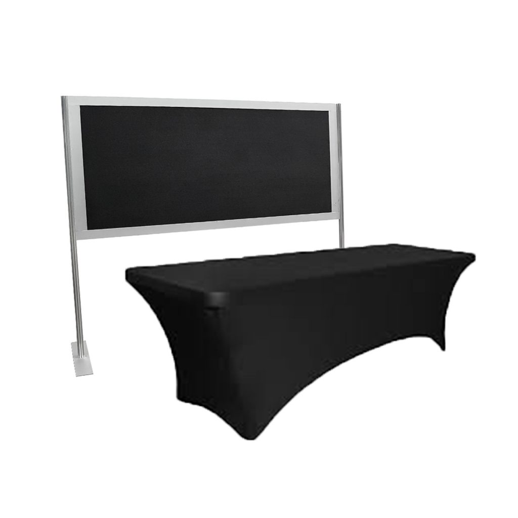 Table with Poster Board Package | Exhibition & Display Services